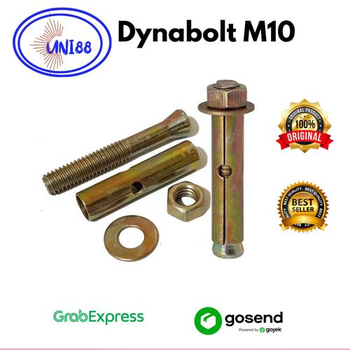 Jual Dinabolt M10 / Baut Dynabolt 10 cm / Baut Bracket TV / Skrup ...