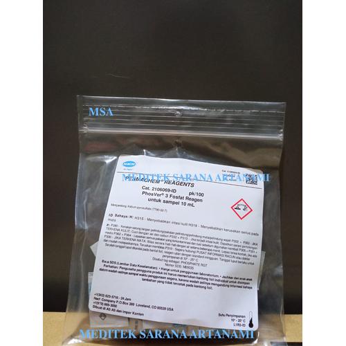 Jual HACH 2106069 PhosVer 3 Phosphate Reagent Powder Pillows, 10 mL, pk ...