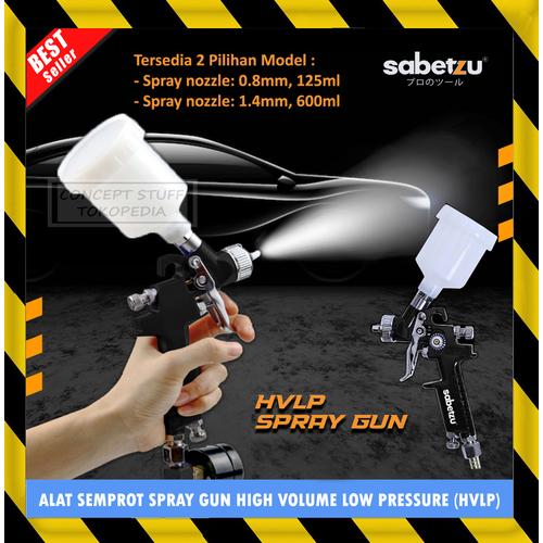 Jual ALAT SEMPROT CAT ANGIN SPRAY PAINT GUN HVLP MINI LOW PRESSURE ...