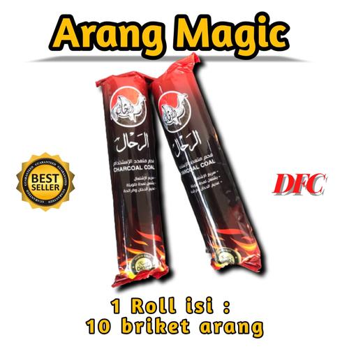 Jual Arang Magic charco lite-bara - areng - Shisha Charcoal Bri - PER ...