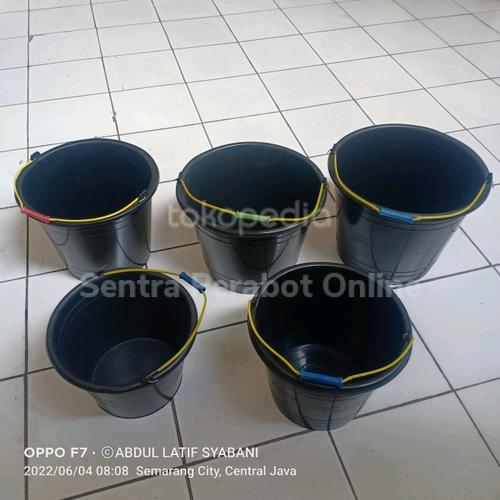 Jual Ember cor hitam ember timba plastik cangkingan 16 18 20 24 26 ...