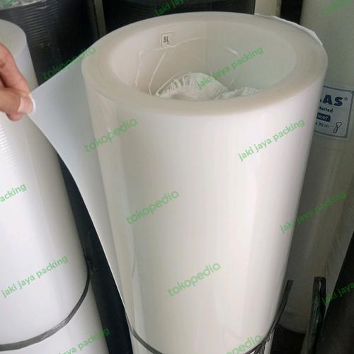 Jual Fiber / Pvc mika putih susu 1mm x 100cm x 30meter - Jakarta Barat - jaki jaya packing ...