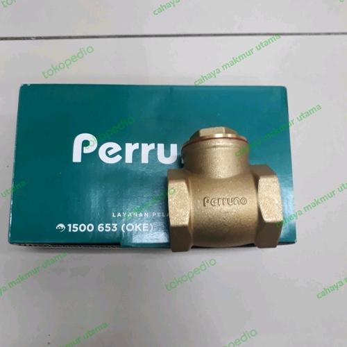 Jual check valve perruno kuningan drat 3/4" inch - Jakarta Barat ...