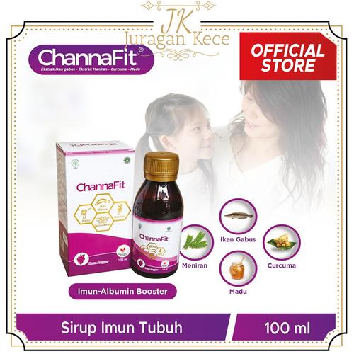 Jual Channa Fit Sirup Imun Kekebalan Tubuh Curcuma Booster Nafsu Makan ...