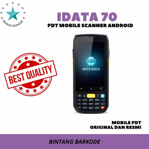 Jual 2D 1D PDT Barcode Scanner iData70 Android Handheld Mobile Computer ...