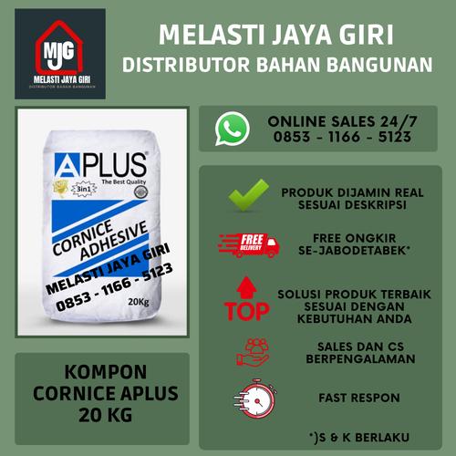 Jual Kompon Gypsum - Cornice Aplus 20 KG - Kota Tangerang - Melasti ...