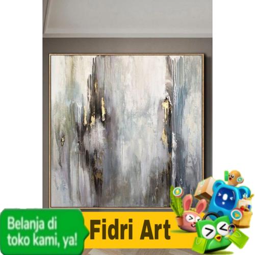 Jual lukisan modern abstrak - 80×80 NO FRAME - Kab. Bandung - Fidriart ...