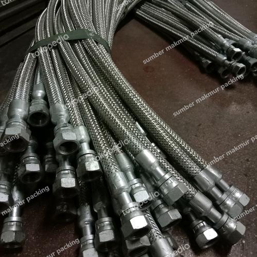 Jual selang fleksibel stainless-selang stainless anyam panjang 1 meter ...