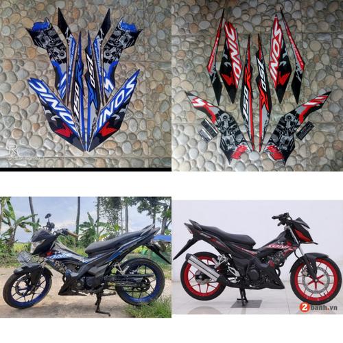 Jual STRIPING LIST BODY STANDAR MOTOR HONDA SONIC R 150 2019 2020 SEMUA ...