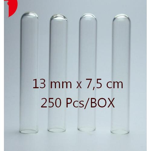 Jual Tabung Reaksi Kaca 6 ml - 13 x 75 mm Isi 250 Pcs/Box Test Tube ...