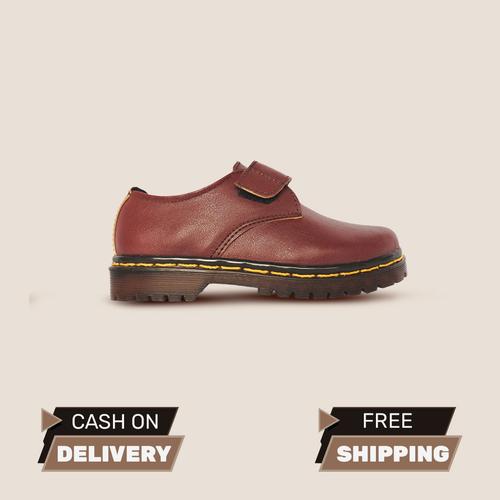 Jual SEPATU ANAK DOCMART LOW PREPET CHELSEA BOOT WARNA MARUN MURAH ...