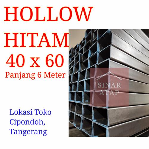 Jual Besi HOLLOW HITAM 40 x 60 PANJANG 6 METER - Kota Tangerang - sinar ...