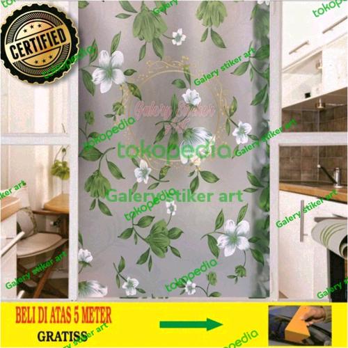 Jual Sandblast/Stiker Kaca Es Motif Bunga Melati - Jakarta Timur ...