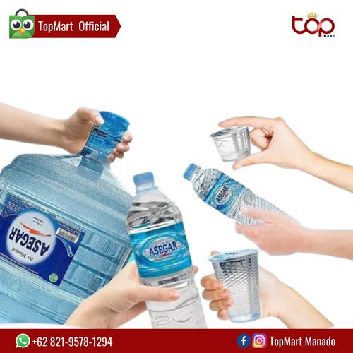 Jual AIR MINERAL ASEGAR - 1500ml - Kota Manado - top mart manado ...