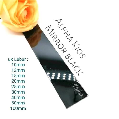 Jual List Plat Strip Stainless Steel/Miror/Black/3050mmx0,8mm/Interior ...