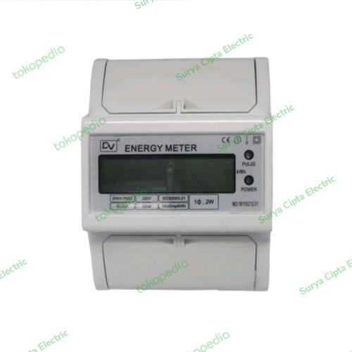 Jual KWH Meter DV 1P2W Digital DWH-75SD - 5(30)A - Jakarta Pusat ...