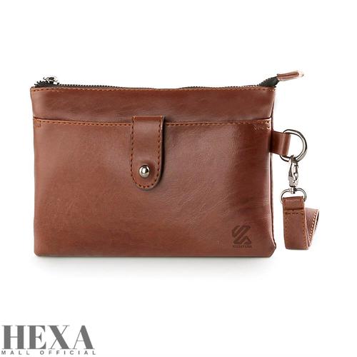 Jual Handbag Tas Tangan Kulit Pria Clutch Pouch Bag Premium Original ...