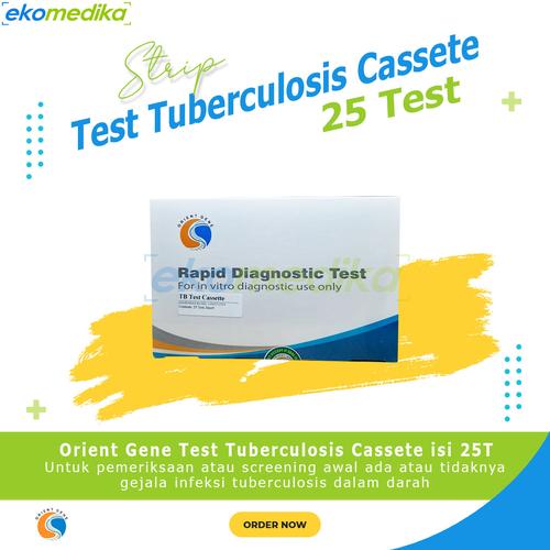Jual Rapid Test TB Tuberculosis Casette Orient Gene / Test TBC isi 25 ...