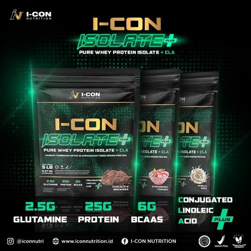 Jual ICON WHEY PROTEIN ISOLATE PLUS 5 LBS - CHOCOLATE BROWN - Jakarta ...