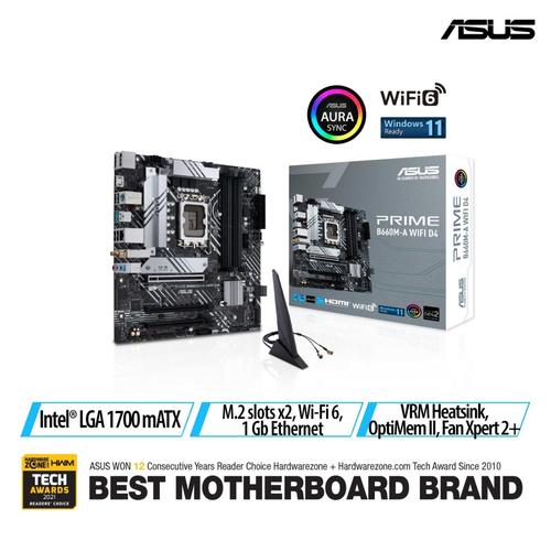 Jual Mainboard Asus Prime B650M-A WiFi - mATX DDR5 AM5 - Asus B650MA ...