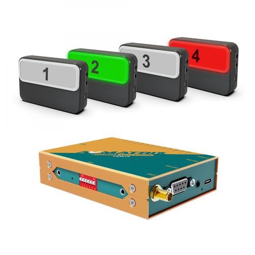 Jual Wireless Multi-Camera Tally System AVMatrix Kit4 - TS3019-4 ...