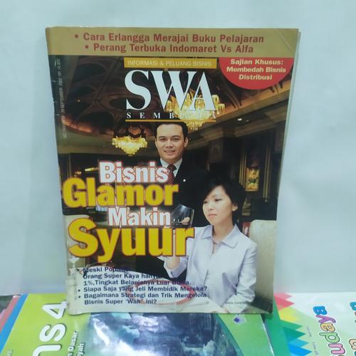 Jual MAJALAH SWA - SEMBADA - BISNIS GLAMOR MAKIN SYUUR SEPTEMBER 2002 - Kota Bekasi - Toko ...