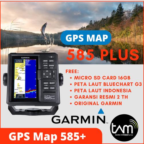 Jual Garmin GPS Map 585+ Plus Original (GPS Combo Fishfinder ...