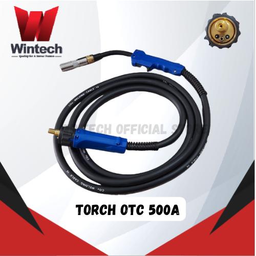 Promo WINTECH MIG TORCH OTC 500A / STANG LAS OTC 500A - 4m - Kota ...