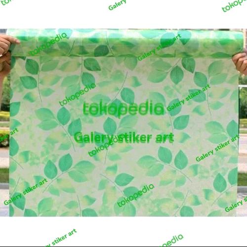 Jual Sunblast kaca/Sticker Kaca Motif Daun Hijau (Green Leaf) - Jakarta ...