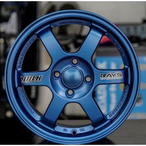 Jual Velg mobil racing r15 VOLKRAYS TE37 Velg ring 15 brio jazz mobilio - Kab. Sleman - Berkah ...