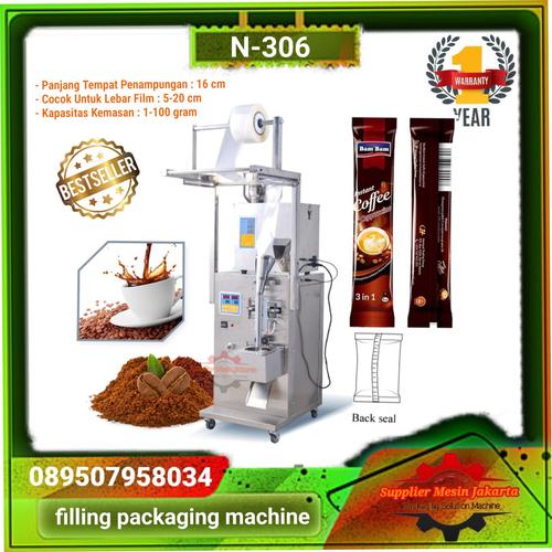 Jual Mesin Packaging Otomatis Sachet Granul & Bubuk N-306 BS HUALIAN ...