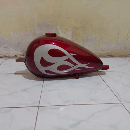 Jual Tangki Peanut custom motor Chopper sportster bober tank gastank ...