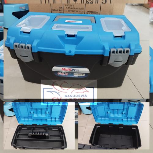 Jual MULTIPRO TOOL BOX PLASTIK S-30 18 INCH / TOOLBOX 18" / TOOL BOX ...