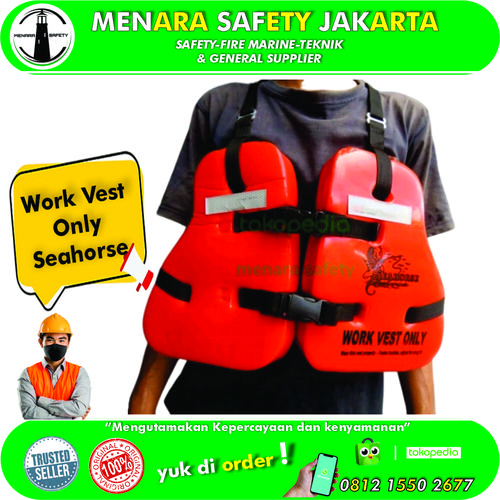Jual Pelampung WORK VEST ONLY Original - Jakarta Barat - menara safety ...
