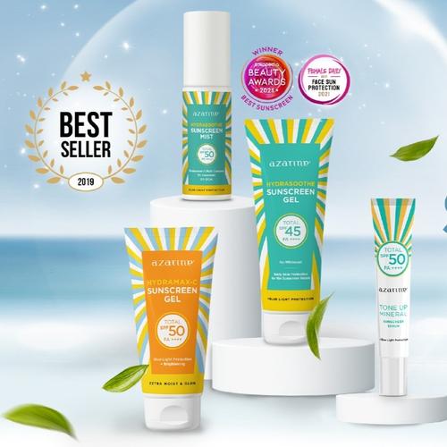 Jual Azarine Sunscreen Hydrasoothe | Tone Up Mineral |Mist SPF50 ...
