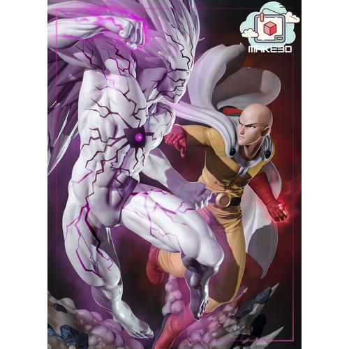 Jual Custom Resin Figure - Saitama vs Boros (Unpainted) - Kota Semarang ...