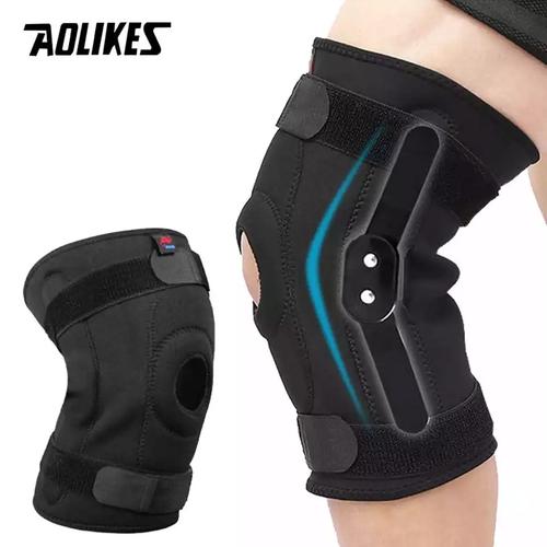 Jual 616 AOLIKES KNEE SUPPORT WITH ALUMINIUM PLATE PAD WRAP DEKER LUTUT ...