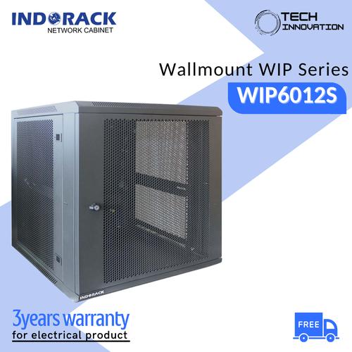 Jual INDORACK Wallmount Rack 12U Depth 600mm Rak Server Modem Wifi ...