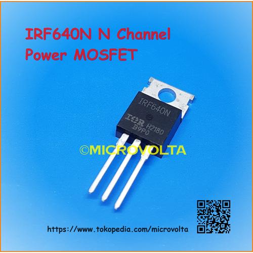 Jual IRF640 IRF640N N Channel Power MOSFET - IRF640 - Kota Bandung ...