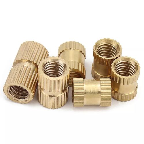 Jual BRASS KNUR TANAM M2 M3 INSERT NUT MUR TANAM 3D PRINT - M3 x 5 x 4 ...