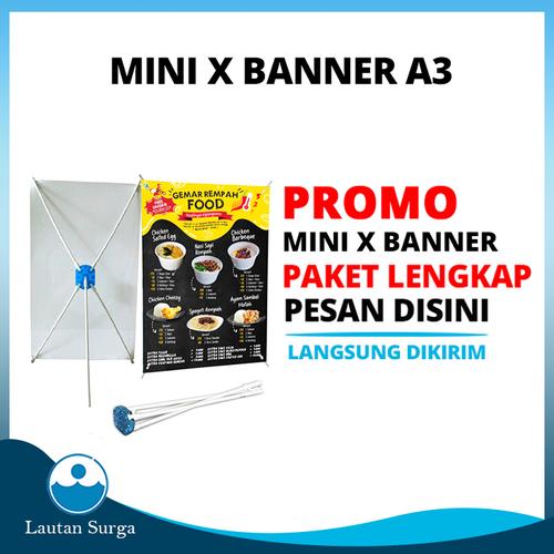 Jual Mini X Banner A3 [ IMPORTIR ] - A4 - Kota Tangerang Selatan - Nion Nion Tangsel | Tokopedia