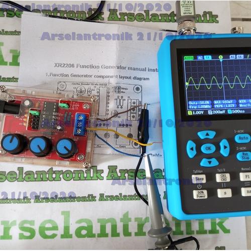 Jual Function Generator XR2206 Kit Sine Triangle Square Signal + Casing ...