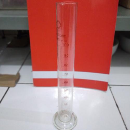 Jual Gelas Ukur Kaca 100ML. Measuring Cylinder 100ml China. - Kota ...
