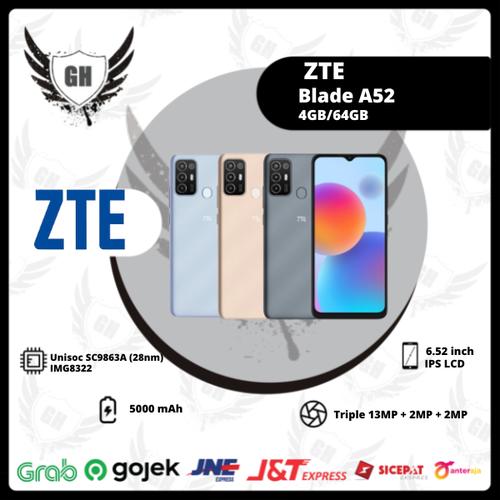 Promo ZTE Blade A52 [ 4GB / 64GB ] Smartphone - Garansi Resmi - Silk ...