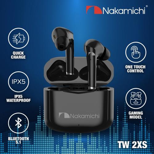 Jual Nakamichi TW2XS True Wireless Earphone Earbuds Gamer TW 2XS TWS ...