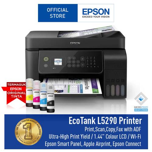 Promo Printer Epson L5290 Wi-Fi All in One EcoTank Ink Tank with ADF ...
