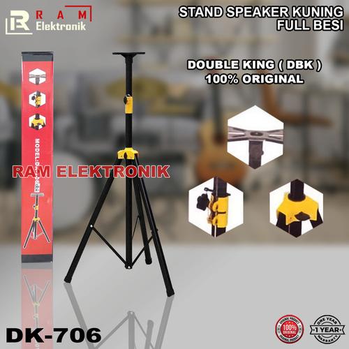 Jual Standing Tripod Stand Spiker Speaker DBK DK706 / DK 706 Full Besi ...