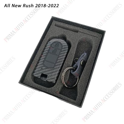 Jual Casing Kunci Remote Mobil Carbon Fiber - All New Rush 2018-2022 ...