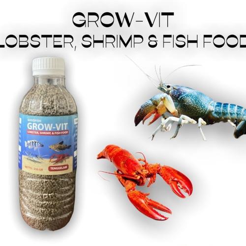 Promo GROW VIT GOODFISH PAKAN UDANG LOBSTER IKAN DASAR PELET TENGGELAM - Jakarta Utara ...