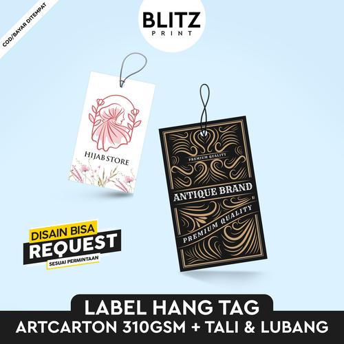 Jual Label Hang Tag Custom, Label Baju Custom, label merek baju, price ...